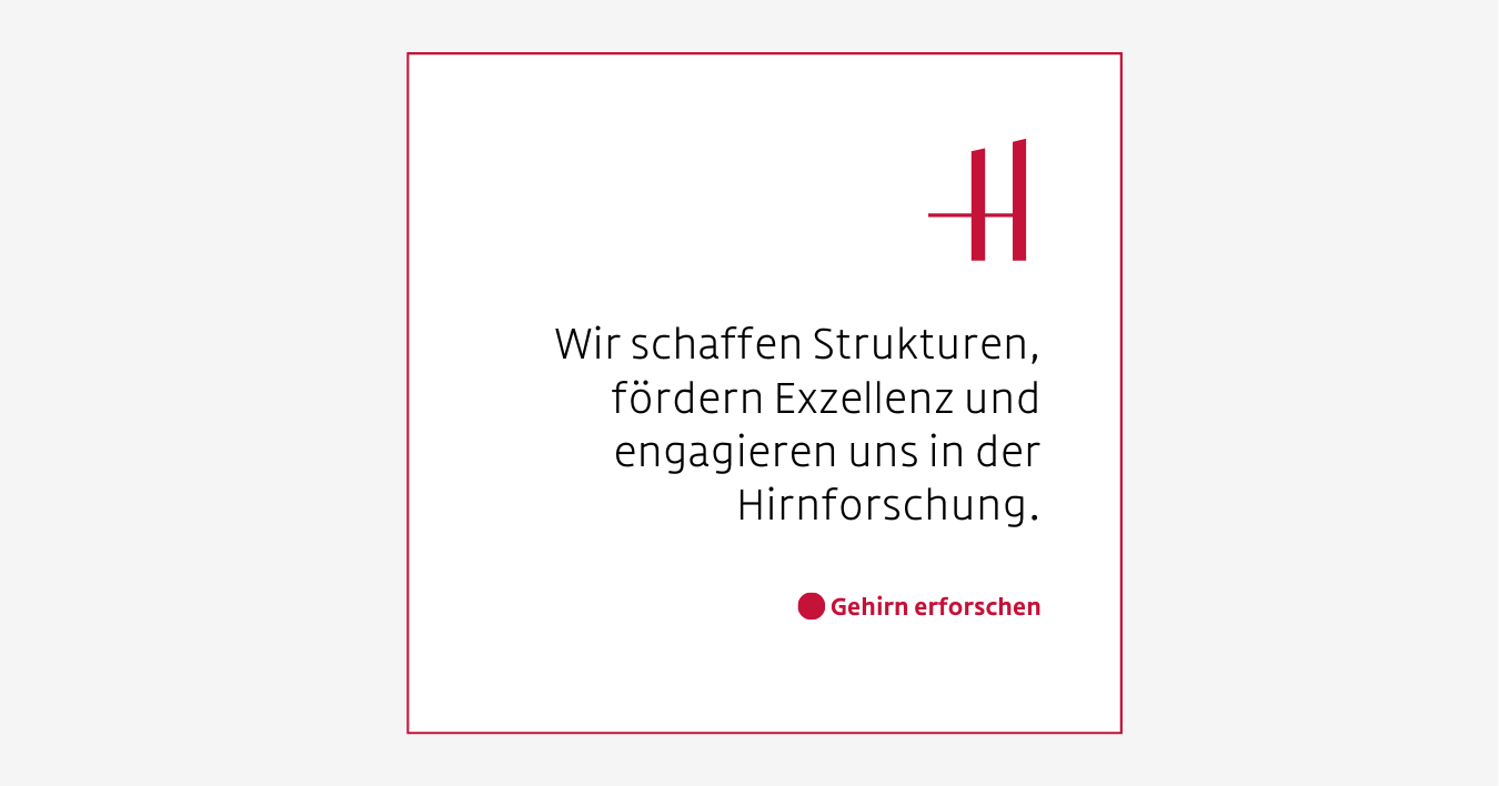 We support clinical brain research, young scientists and basic research ...