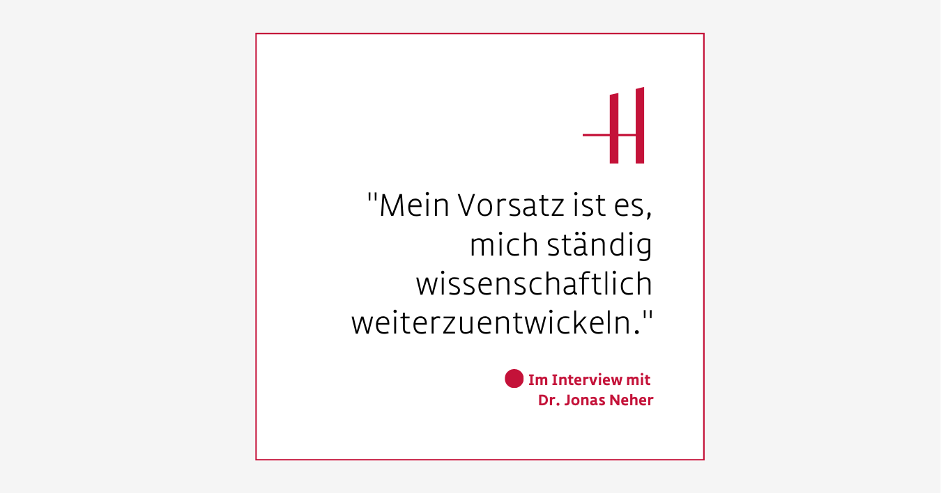 Jonas Neher: Wenn das Hirn altert: Gemeinnützige Hertie-Stiftung