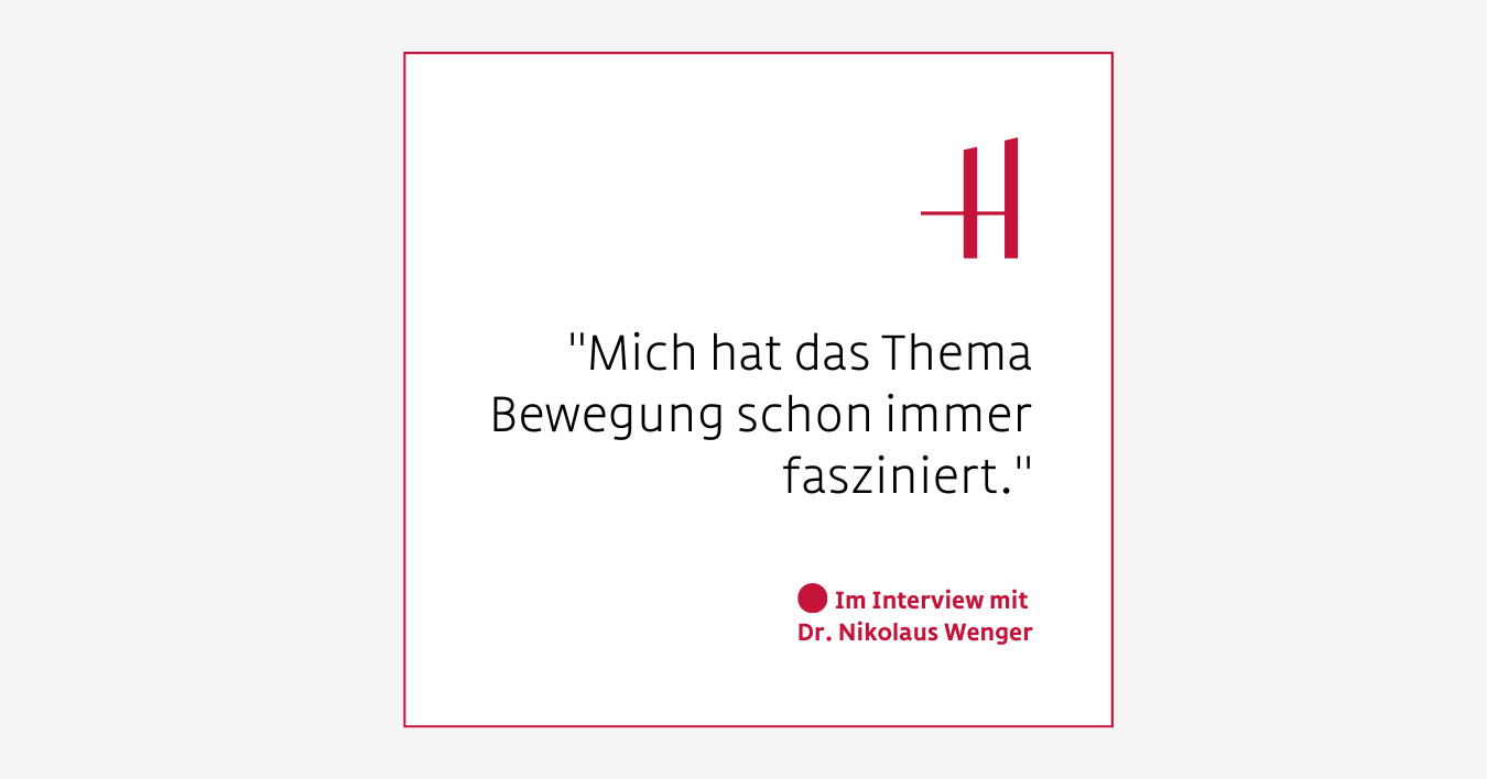Nikolaus Wenger: Faszination Bewegung: Gemeinnützige Hertie-Stiftung