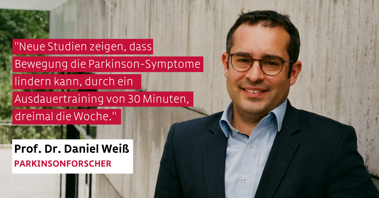 Prof. Daniel Weiß: Hirnstimulation gegen Parkinson: Gemeinnützige ...