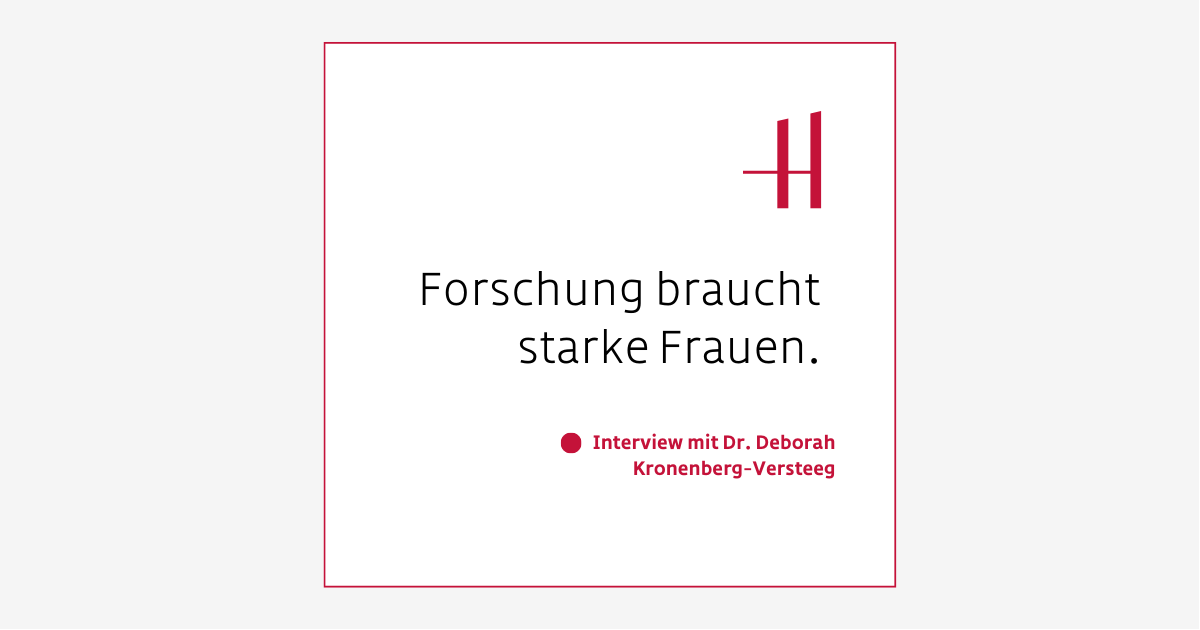 Frauen und Karriere in den Wissenschaften - Interview mit Dr. Deborah ...